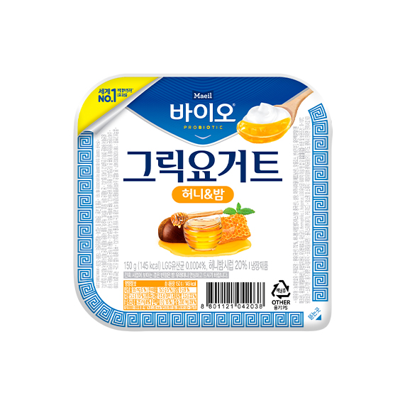 [매일유업] 매일바이오 PROBIOTIC 그릭요거트 허니앤밤